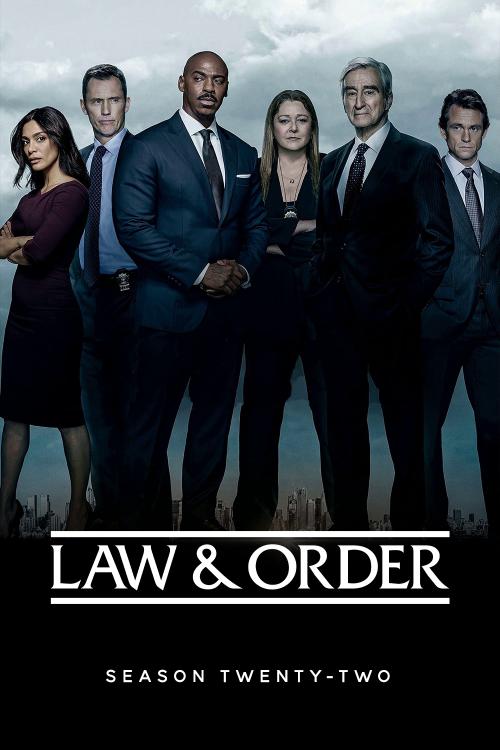 Law And Order 1990 Season 22 Fwlolx The Poster Database Tpdb